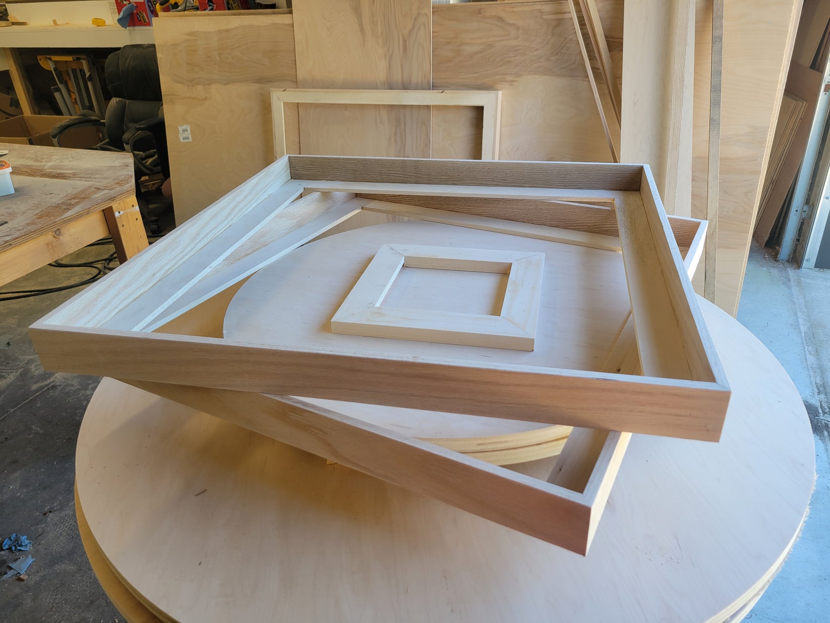 GALLERY depth floater frames - SQUARE – Rustic Burl & Co.